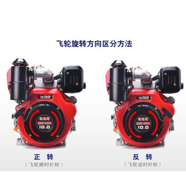 Micro tillage accessories single cylinder air-cooled diesel engine 186 ...