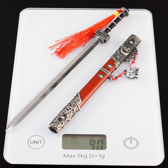 22CM Black Myth Wukong Peripheral Yang Jian Saber Sword Demon-Slaying ...