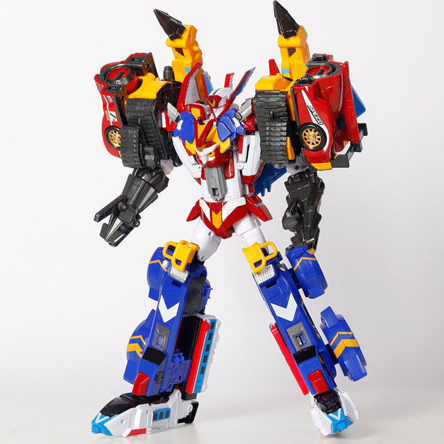 Six-body Galaxy Star War King Toba Warrior Transformation Robot Multi ...