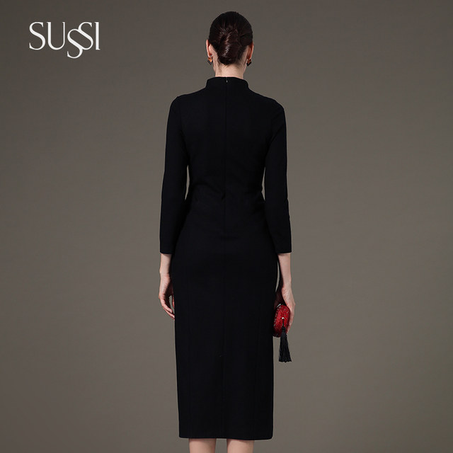 SUSSI/Antique 25 Spring Shopping Mall same Chinese style print banquet ...
