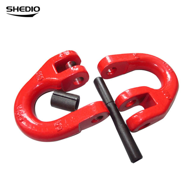 Lifting butterfly buckle/hoisting buckle/chain link buckle double ring ...