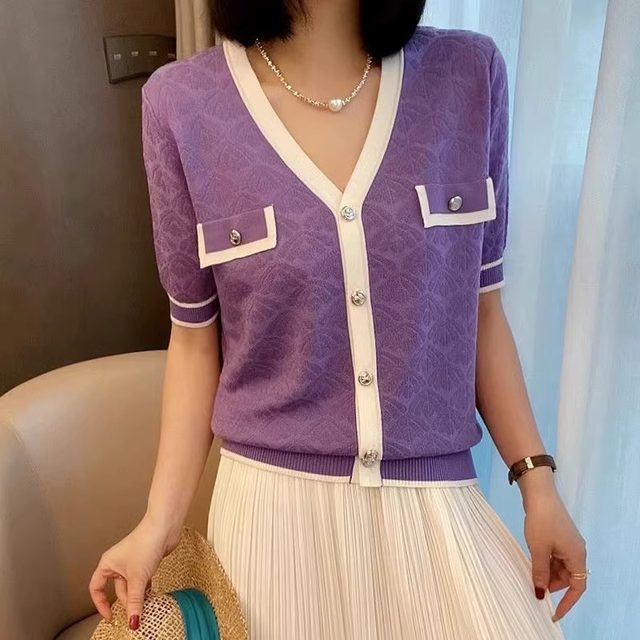 Authentic clearance discounts and pick up small scented color-blocking ...