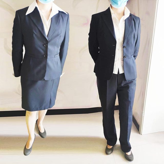 *Zhou Dao*Bank teller work clothes pure hair spring, summer and autumn ...