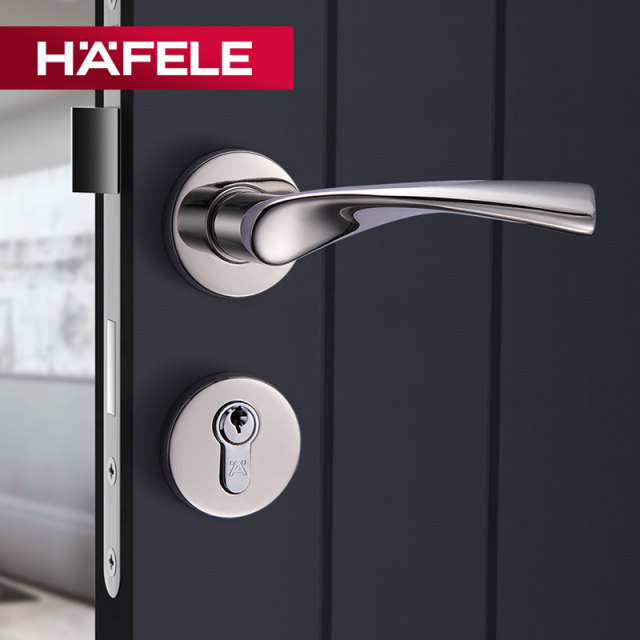 German Hafele HAFELE stainless steel handle lock split lock indoor door ...