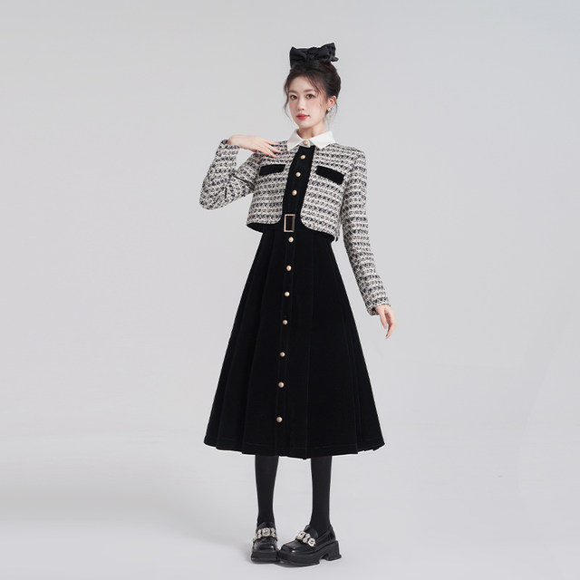 French small incense fake two dresses in the fake women in autumn and ...