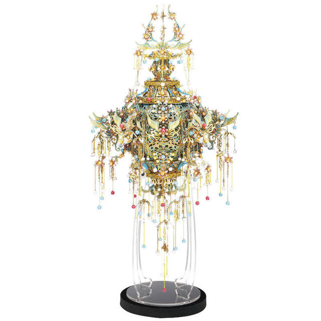 New product Pincool boneless lantern metal 3d three-dimensional puzzle ...