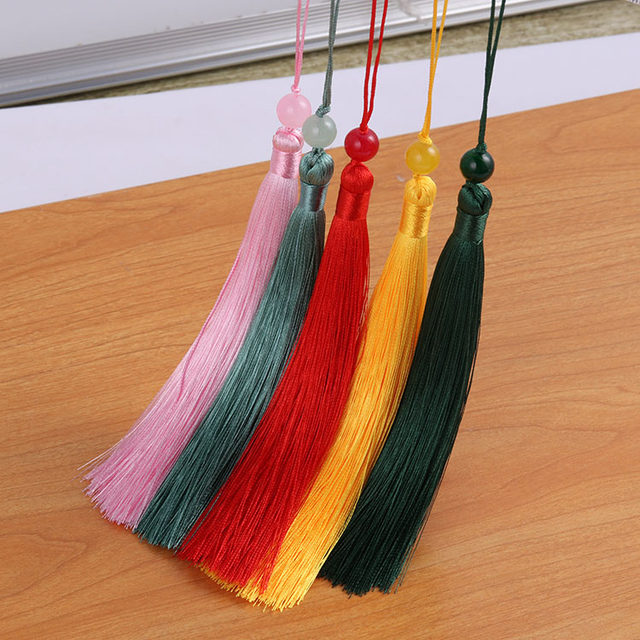 13 cm tassels with beads Chinese style accessories pendant retro ...