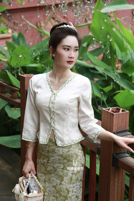 Xishuangbanna travel wear Dai clothing suit women's high-quality light ...