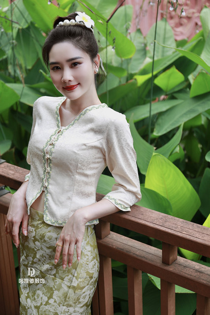 Xishuangbanna travel wear Dai clothing suit women's high-quality light ...