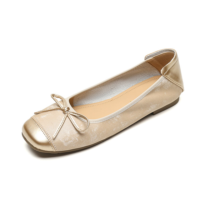 Mi Fei ~ French flat ballet single shoes for women in summer 2025 new ...