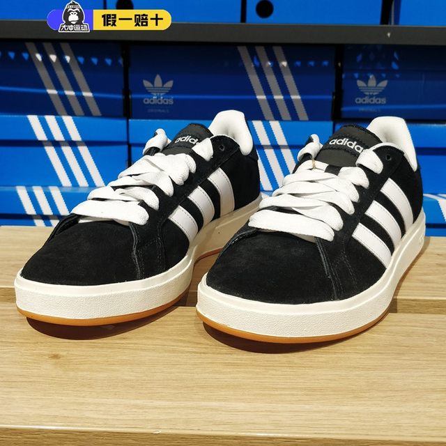 Adidas German training shoes genuine Adidas men and women new style fur ...