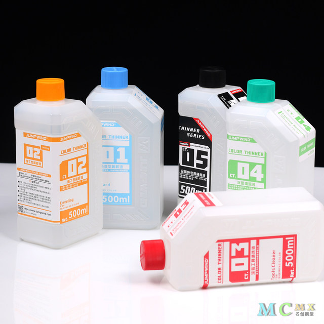 Jiangyu Model Paint Diluent CT01-CT05 Pen Washing Liquid Metallic Paint ...