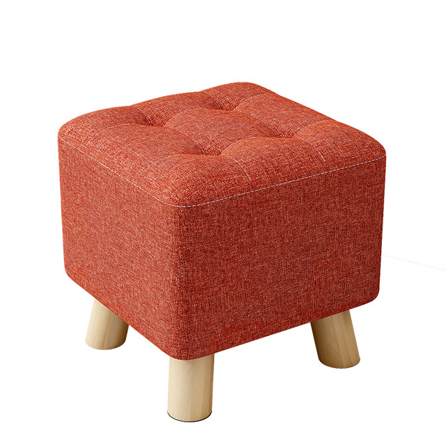 Household dwarf stool small stool living room coffee table solid wood ...