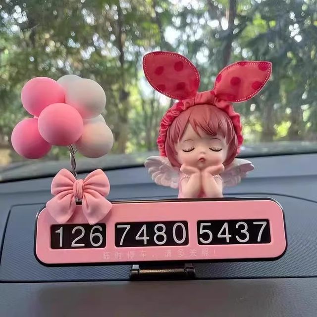 Car temporary parking number plate car move phone plate car creative ...