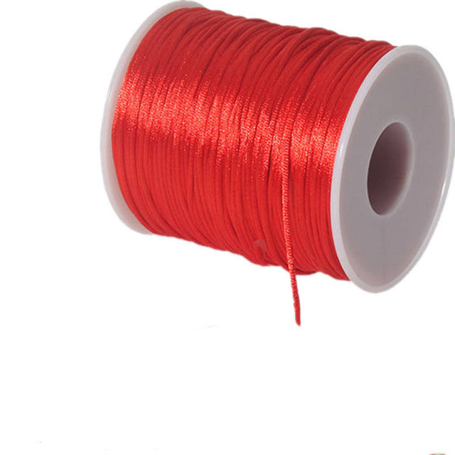 Line 7 weaving red rope necklace rope rope pendant hanging rope diamond ...