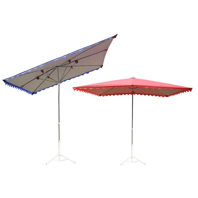 Sloping umbrella in front of shop, facade canopy, outdoor rainproof ...