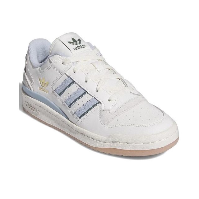 adidas originals FORUM round toe lace-up wear-resistant low-cut casual ...