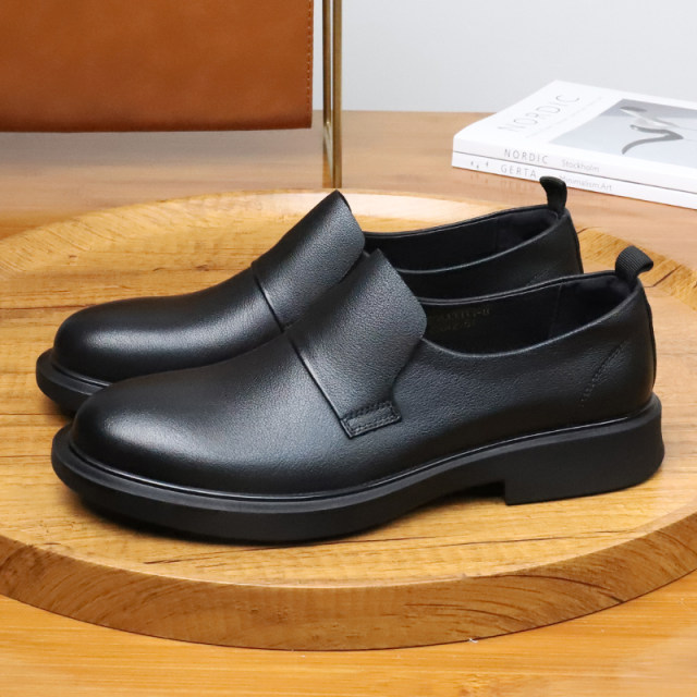 Gandao style business casual formal leather toe layer cowhide soft ...