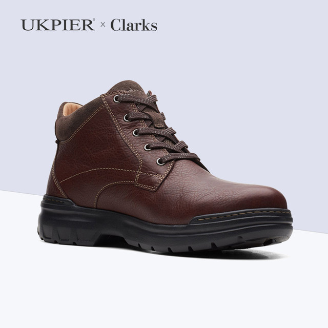 clarks men's shoes autumn and winter waterproof high-top shoes outdoor ...