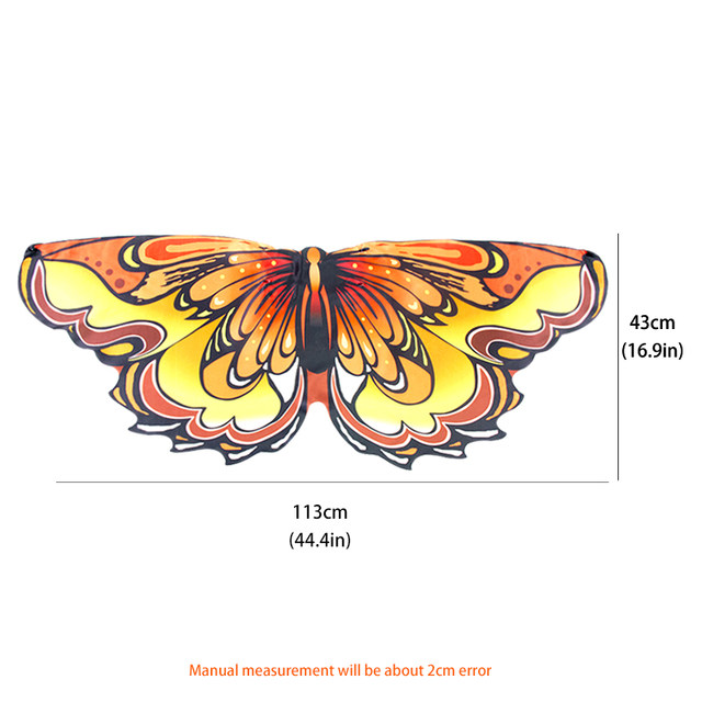 Halloween Cloak Children Butterfly Elves Angel Wings Wing Dance ...