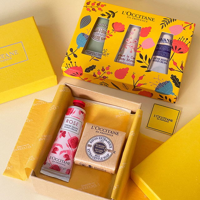Authentic French L'Occitane hand cream set, hand cream set, gift box ...