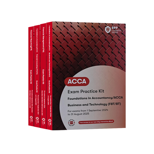 2025 version of BPP official authentic ACCA/FIA exercise book English ...