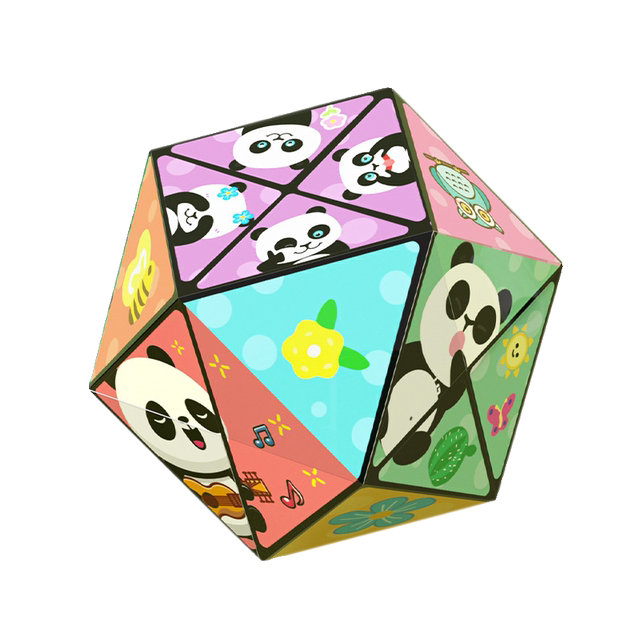 Panda Variety Infinite Rubik's Cube Solid Geometry 3D Deformation ...