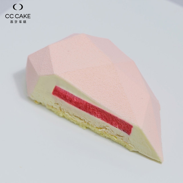 CCCAKE Love Your Heart Mousse Cake Red Velvet Raspberry Cream Fruit 7 ...