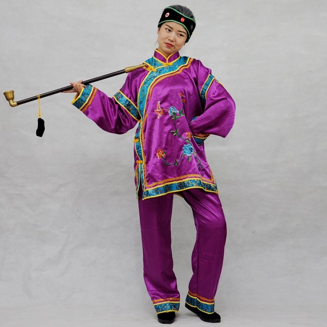 Matchmaker costume performance costume full set of funny cigarette pipe ...