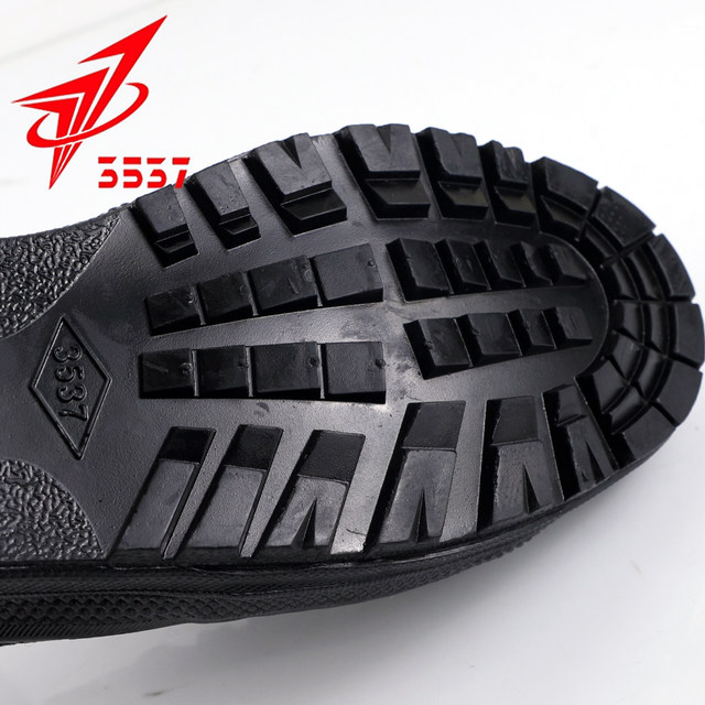 3537 Genuine Jet Shoe Men's High -Government Steel Remoothing Labor ...