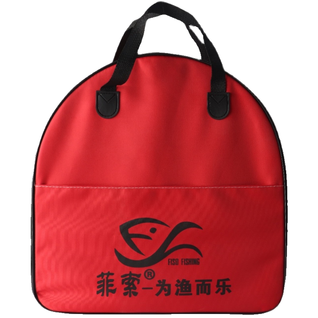 Fish care bag handbag round square fishing storage bag flying dish ...