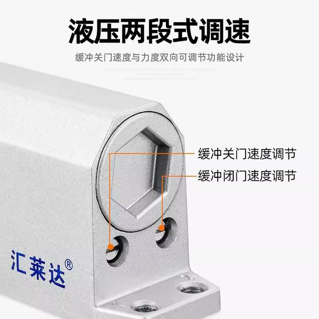 Automatic closed doorshop household sliding door Hydraulic buffer ...