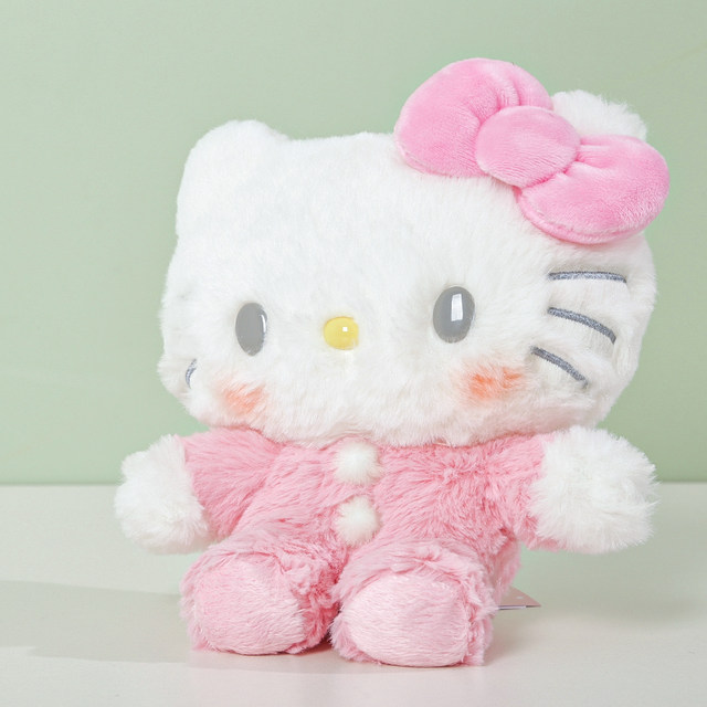 Japanese Sanrio genuine pink sweet hellokitty kt cat kt cat doll plush toy