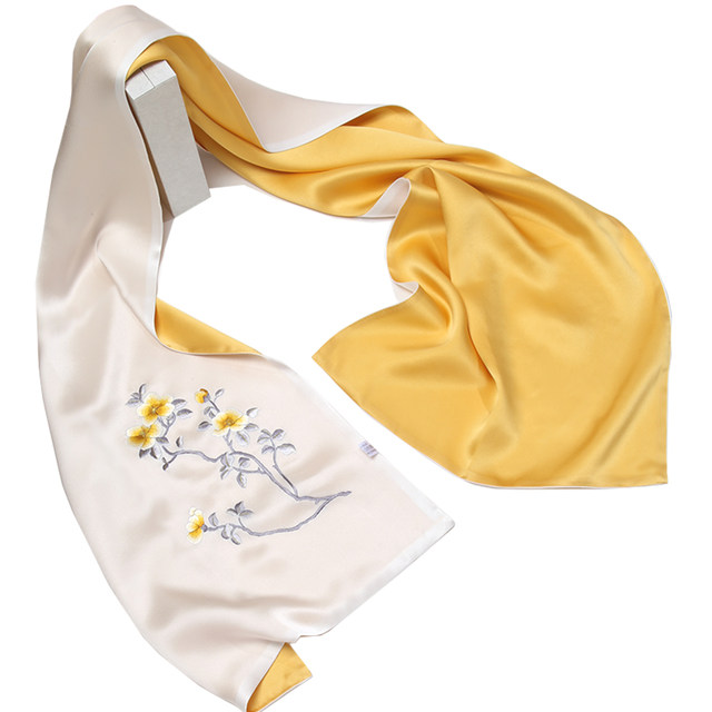 Chengdu Shu embroidered silk scarf handmade embroidered silk scarf ...