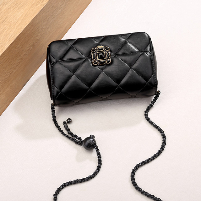 Hong Kong purchasing rhombus chain small bag mobile phone bag mini ...