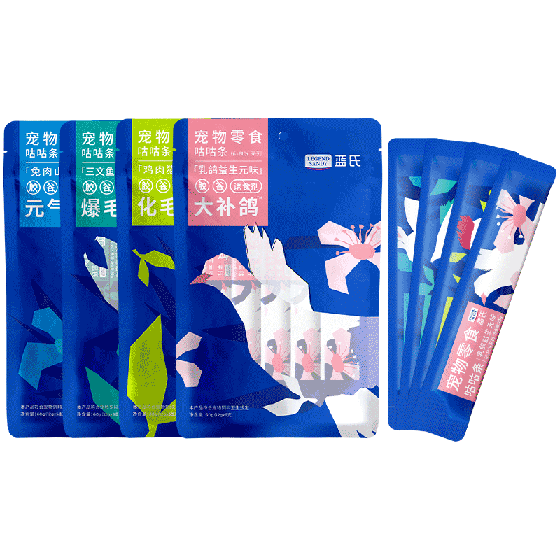 Lang's Cat Strips Cat Snacks Meat FUN Fish Oil Snacks Cat Strips 100 ...