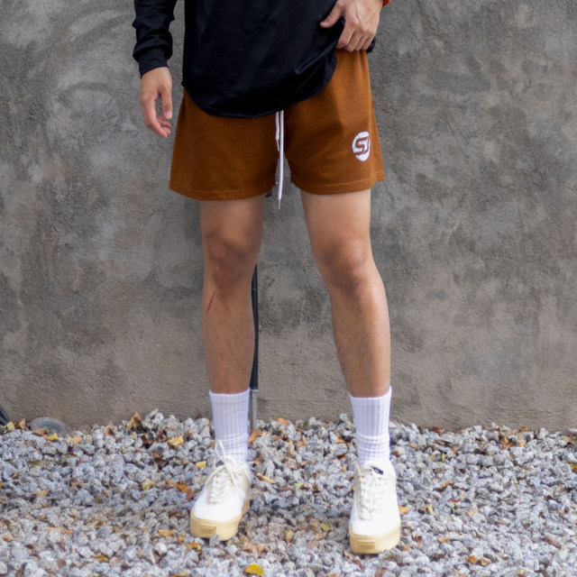 Sports basketball American three-point shorts waffle SATJDM casual ...