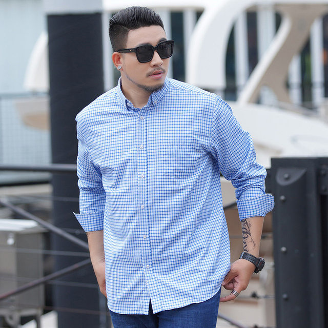 300Jin [Jin equals 0.5kg] Fat men's autumn clothes men's plus size plus ...