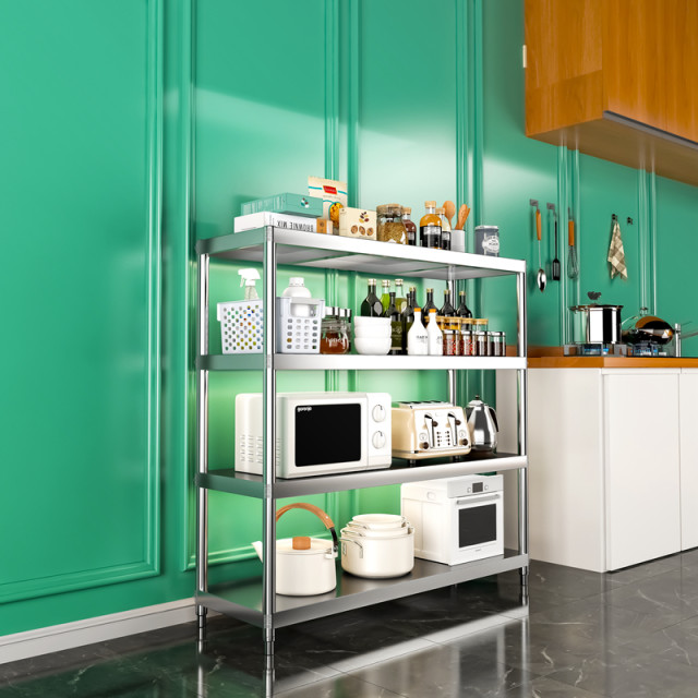 Fourth -floor shelves Multi -storey warehouse Furnishing Kitchen ...