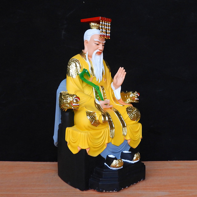 Donghua Emperor Divine God Statue of 12 -inch Painted Resin Buddha ...