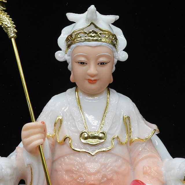 Synthetic Han Baiyu Taishan Mother Grandma Statue Color Taishan Grandma ...
