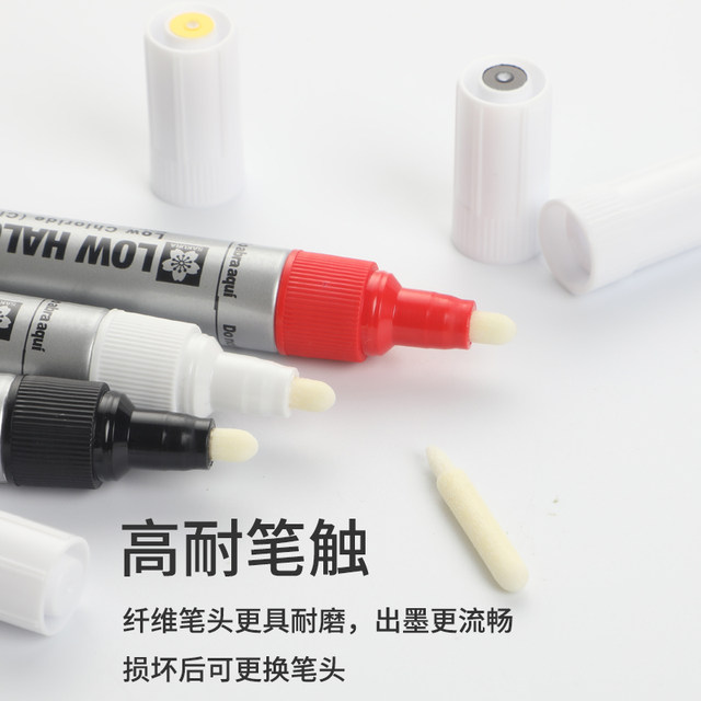 Japan imported cherry blossom paint pen without chlorine, low halogen ...