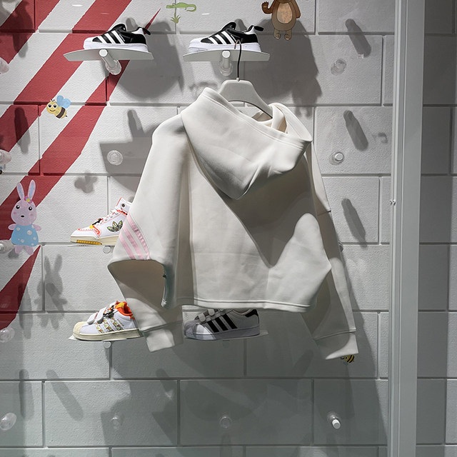 Adidas Three -leaf Women's Couple Bup shirt 2024 Spring new sweatshirts ...