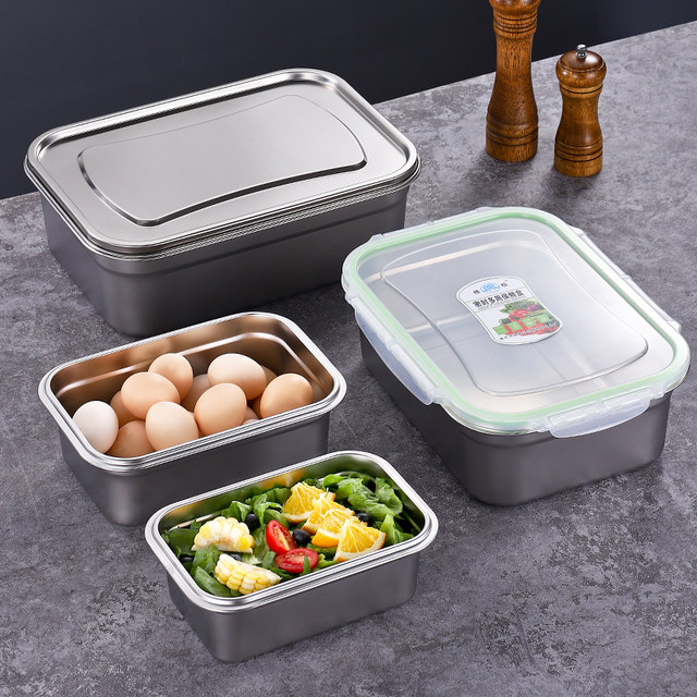 Food -grade stainless steel fresh -keeping box Commercial band of a ...
