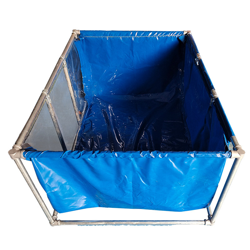 Transparent Canvas Fish Pond Folding Aquaculture Pool Knife Scraper ...