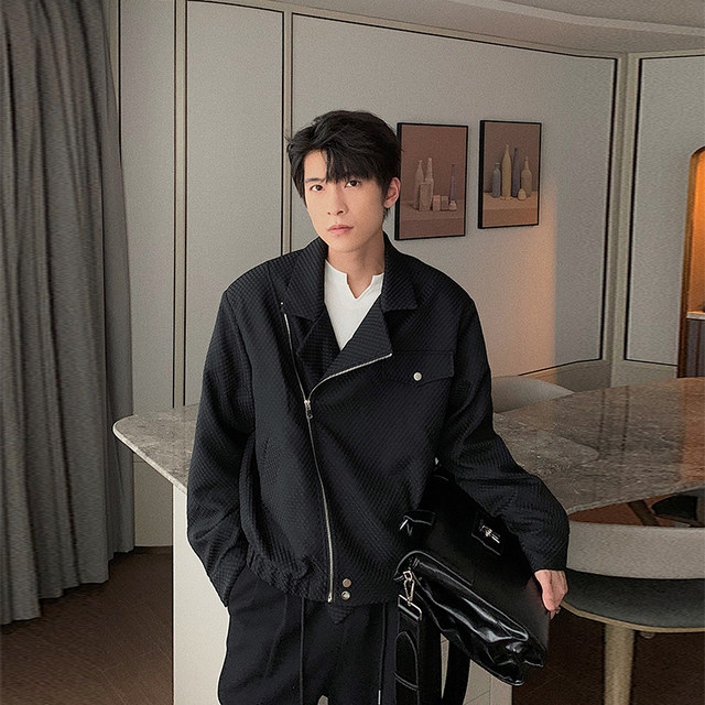 Hualun spring and autumn style ulzzang small fragrance jacket for boys ...