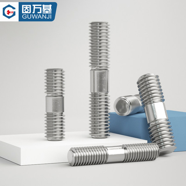 304 stainless steel double -headed bolt two -headed screw screw screw ...