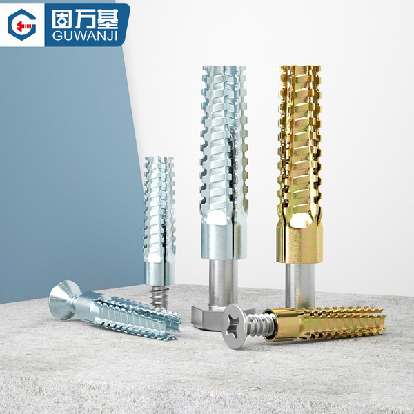 Iron serrated gecko expansion metal tube self-tapping screw | Guwanji ...