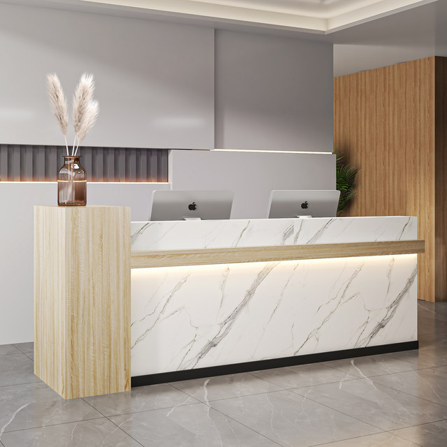 The company's front desk receiving platform cashier platform simple and ...