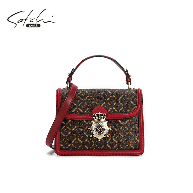 SATCHI/Sachi women's bag brand design recommended handbag classic ...